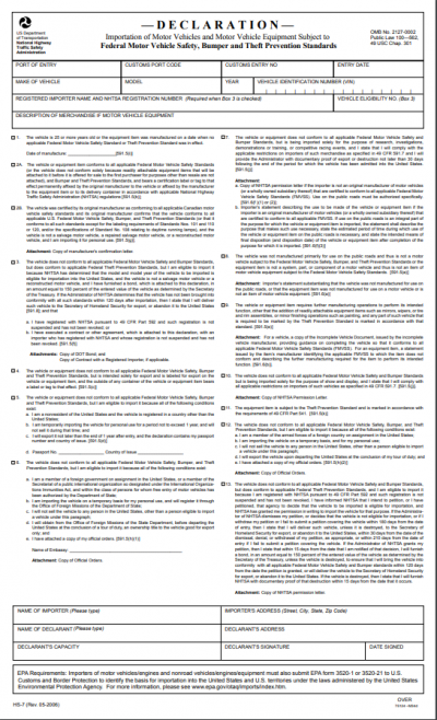 Customs Clearance Forms and Documents | Clearit USA
